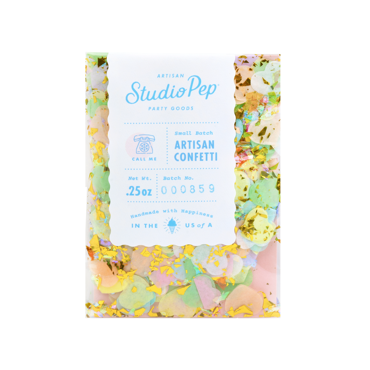 Pastel Valentine's Day Heart Confetti – Studio Pep